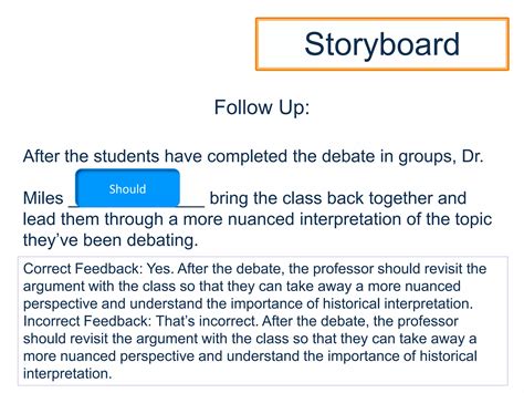 Performance Test Storyboard Pptx