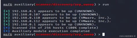 2022 渗透测试 信息收集 metasploit 基于tcp协议 tcp协议的渗透测试 csdn博客
