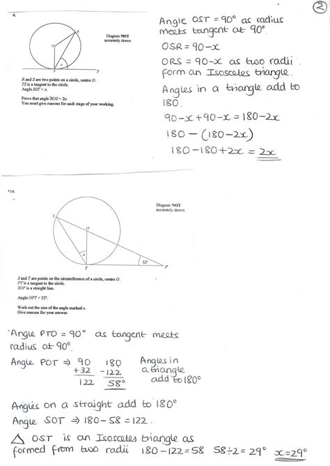 Circle Theorems Explained Rules Examples And Answer Pdfs For Class 9 And 10 Maths As Pdf Knowunity