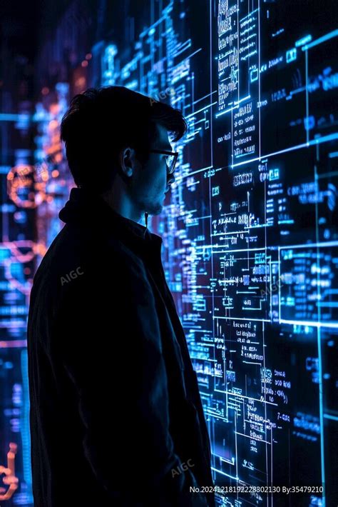 Ai创作图数据工程师 It工程师 数据科学家 It科技行业 数码科技虚拟经济 墙数字化理想 科技地标科技数字 互联网科技数字网络 科技感风格 软件工程师 It编程 科技感头图 在矩阵技术 科技