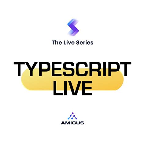 🚨 typescript live is back on the 26th of june 🚨 sam edward
