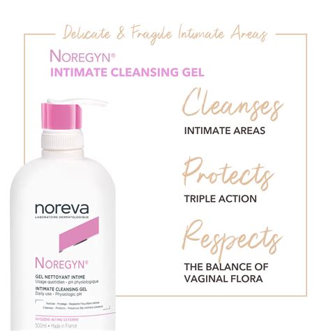 Noreva Noregyn Intimate Cleansing Gel 500ml Colorplay Enterprise