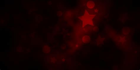 Dark Red Vector Backdrop With Circles Stars 1876705 Vector Art At Vecteezy