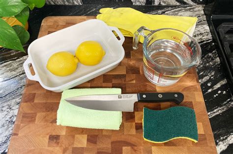 How To Clean An Oven With Lemon Diy Done Right