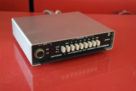 Second Hand Datong Automatic R F Speech Processor Rw Uk