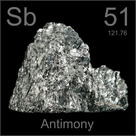 Facts Pictures Stories About The Element Antimony In The Periodic Table