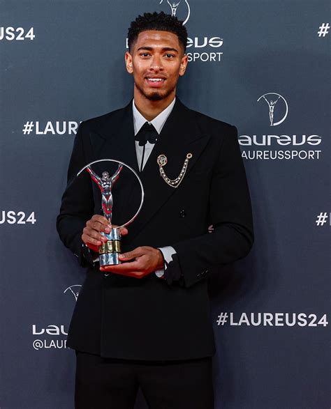 Jude Bellingham Wins Laureus Breakthrough Award Nounouche