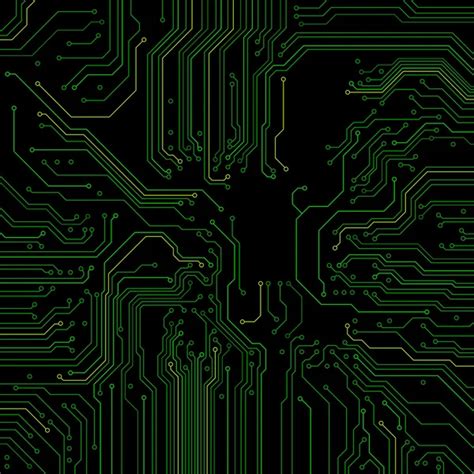 Circuit Board Background Vector Stock Vector Image By ©chekat 110310574