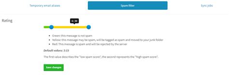 domain spam filter rating higher than 30 · issue 556 · mailcow mailcow