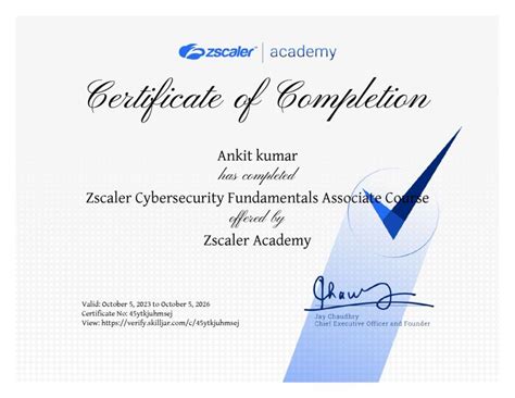 Cybersecurity Zscaleracademy Continuouslearning