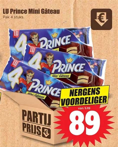 Lu Prince Mini Gâteau Aanbieding Bij Dirk 1foldersnl