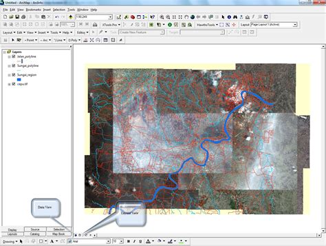 Belajargis Layout Peta Di Arcmap Belajargis Layout Peta Di Arcmap