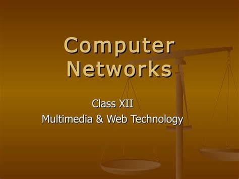 Basics Of Computer Networks Ppt