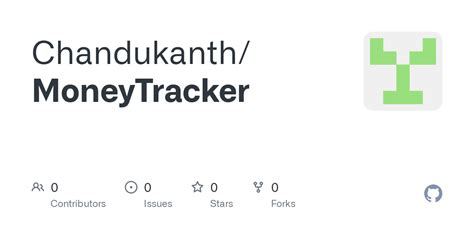 Github Chandukanth Moneytracker