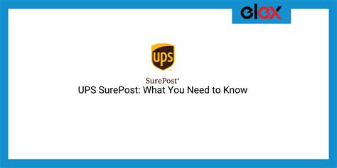 UPS SurePost What You Need To Know