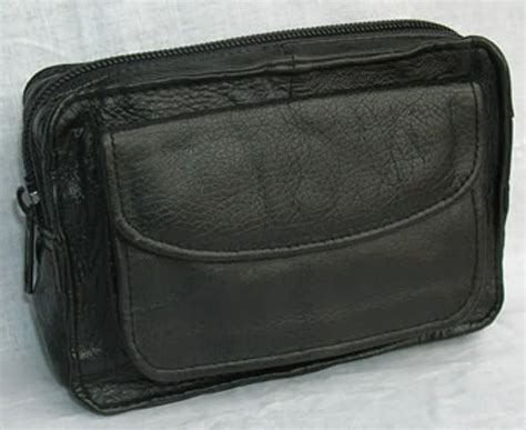 Black Brown Leather Camera Pouch For Digital Cameras Zipper Closure At ₹ 400 Piece In Vellore