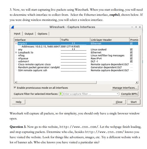 Solved This Is A Lab Using Wireshark Just Follow The Chegg Com