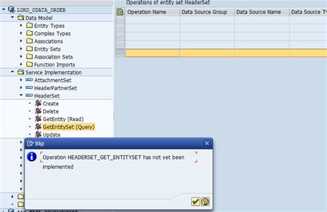 Solved Method HEADERSET GET ENTITYSET Not Implemented I SAP Community