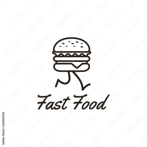 Fast Food Logo Vector
