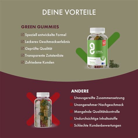 G7 Green Gummies Mit Neuer And Verbesserter Formel 60 St Shop Apotheke