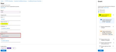 mfa on behalf flow failing azure samples active