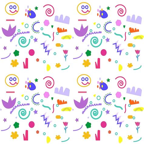 Premium Vector Abstract Geometric Seamless Pattern