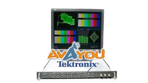 Tektronix Wvr7100 Waveform Rasterizer Opt Cps Sd Hd Da 7120 7020 Dolby Audio Ebay