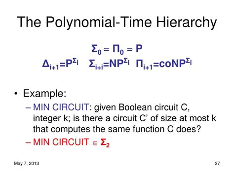 Ppt Cs151 Complexity Theory Powerpoint Presentation Free Download Id1760966