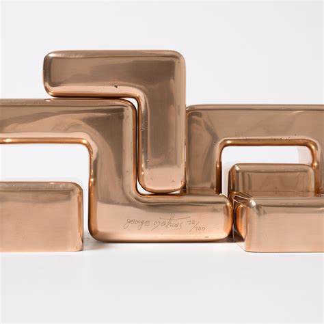 Set Of Bronze Sculptures By Georges Mathias Vintage Design Point