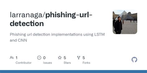 GitHub Larranaga Phishing Detection Phishing Detection Implementations Using LSTM And CNN