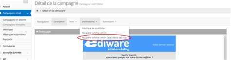 Récupérer Le Fichier Enrichi Dune Campagne Ediware Ressources Et