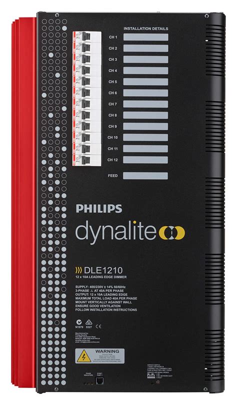 Dynalite Dle1210 Leading Edge Dimmer — Control Co