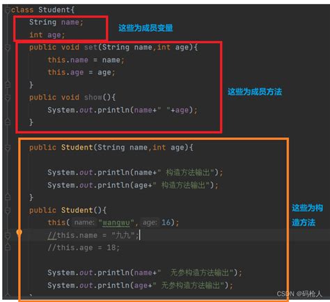 深入理解java类与对象封装：构造方法、封装机制与代码块详解 Csdn博客