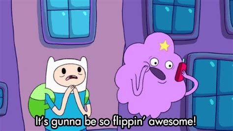 Adventure Time Reaction Gif Wifflegif