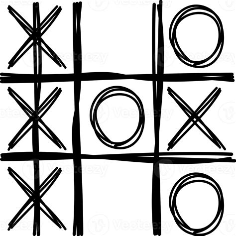 Tic Tac Toe Xoxo Game 36267499 Png