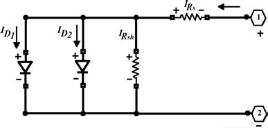 The Equivalent Circuit Of Two Parallel Diodes Model First Diode And Download Scientific