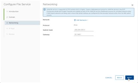 Vsan File Share With Vsan File Service Configuration And Setup