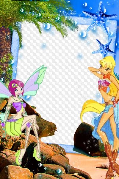 Three Png Winx Photo Frames