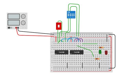 circuit design s r latch using nand tinkercad