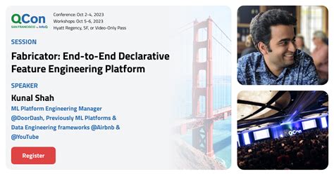 Qcon San Francisco 2022 Fabricator End To End Declarative Feature