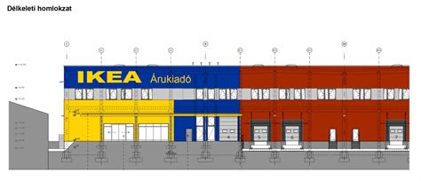 S2 Architects Ikea árukiadó Raktár Biatorbágy