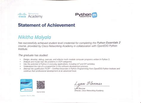 Python Advancedpython Codingjourney Skilldevelopment Nikitha Malyala