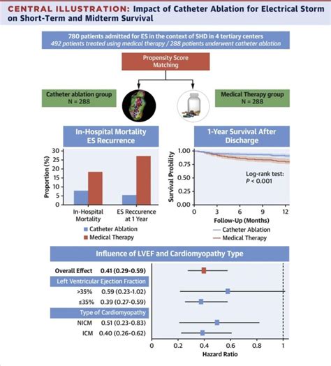 Impact Of Catheter Ablation Of Electrical Storm On Survival A Propensity Score Matched Analysis