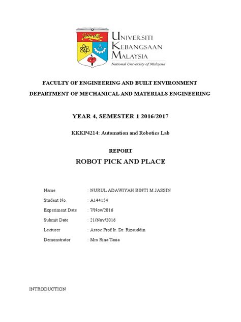 lab robotics pdf robot robotics