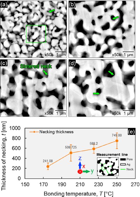 Microporous Structures Of The Ag Sintered Structures Depending On Download Scientific Diagram