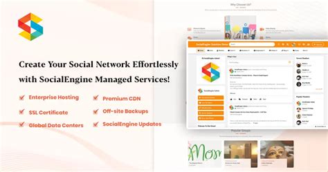 Create Your Social Network With SocialEngine Managed Services