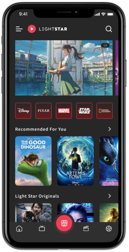 LightStar - Movie App, Series, Video Streaming App, Hotstar Clone : Flutter Mobile App Template ...
