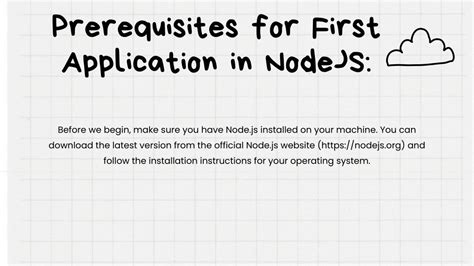 ppt node js first application powerpoint presentation free download