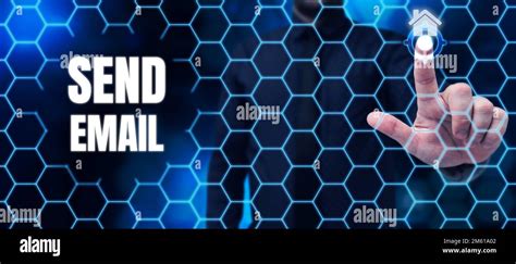 text caption presenting send email business showcase the system for using computers to send