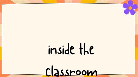 Classroom Orientation And Classroom Rulespptx Education